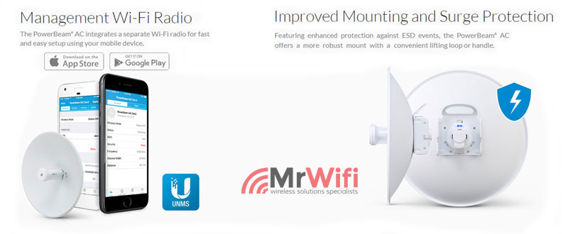PowerBeam 5GHz AC CPE | PBE‑5AC‑Gen2. Buy the PowerBeam 5GHz AC CPE ...